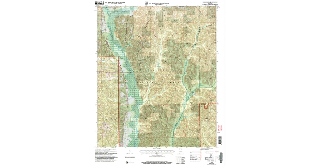 2000s (21st Century) Maps of Panhandle, AL | Pastmaps