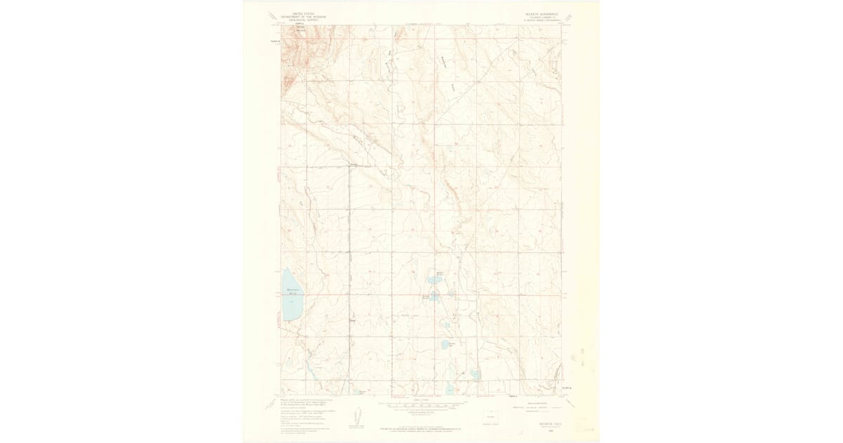 1960s Maps of Buckeye, CO | Pastmaps