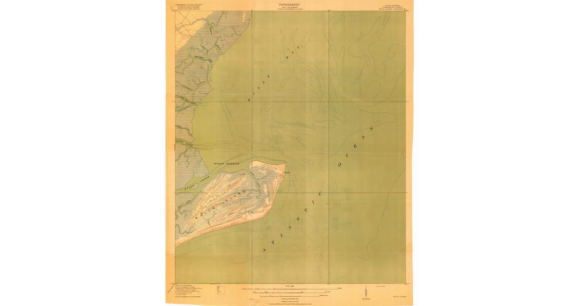 Old Maps of Awendaw, SC | Pastmaps