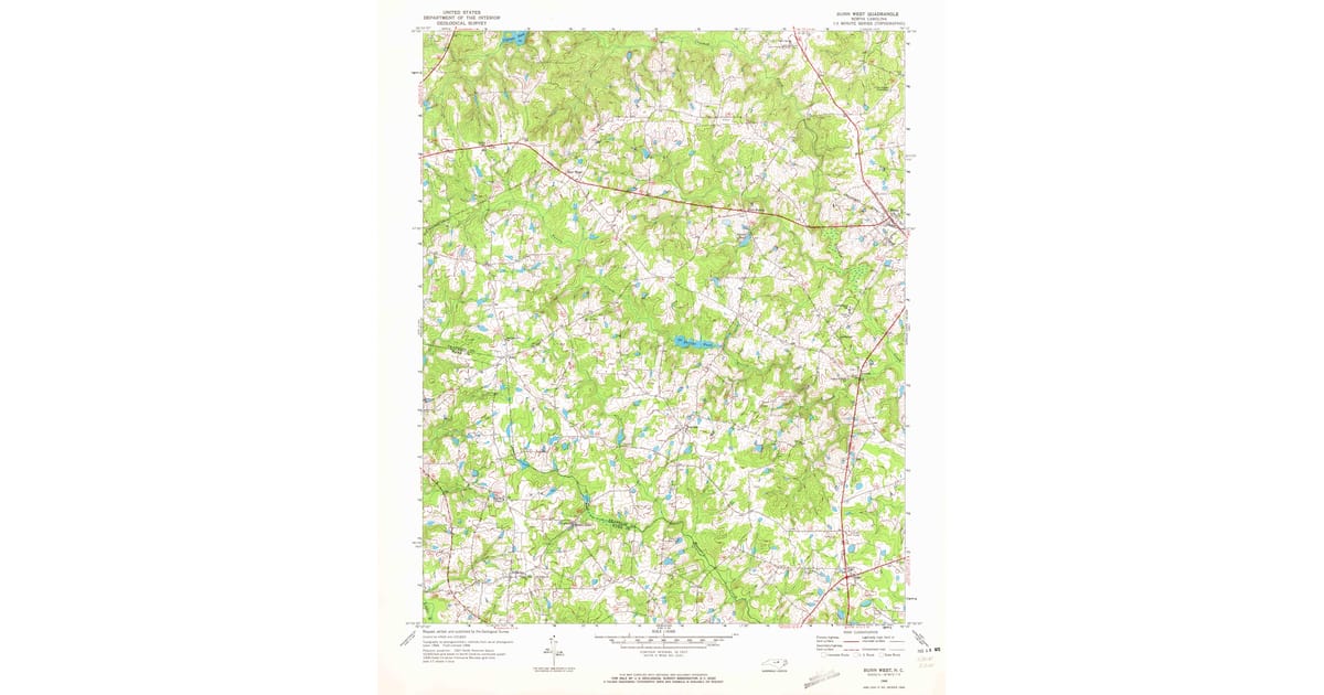 1960s Maps of Eagle Ridge, Franklin County | Pastmaps