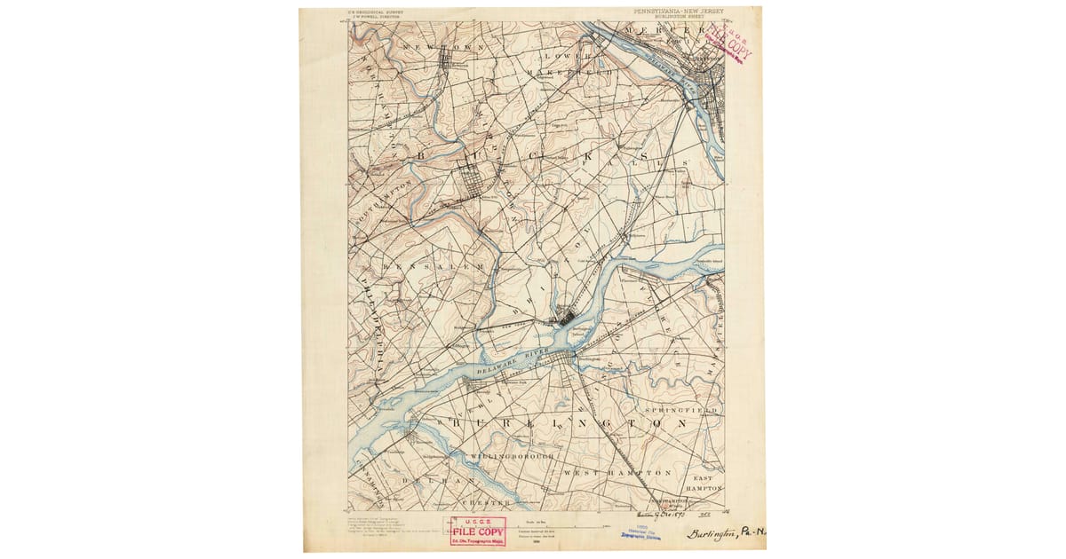 Old Maps of Philadelphia, PA | Pastmaps