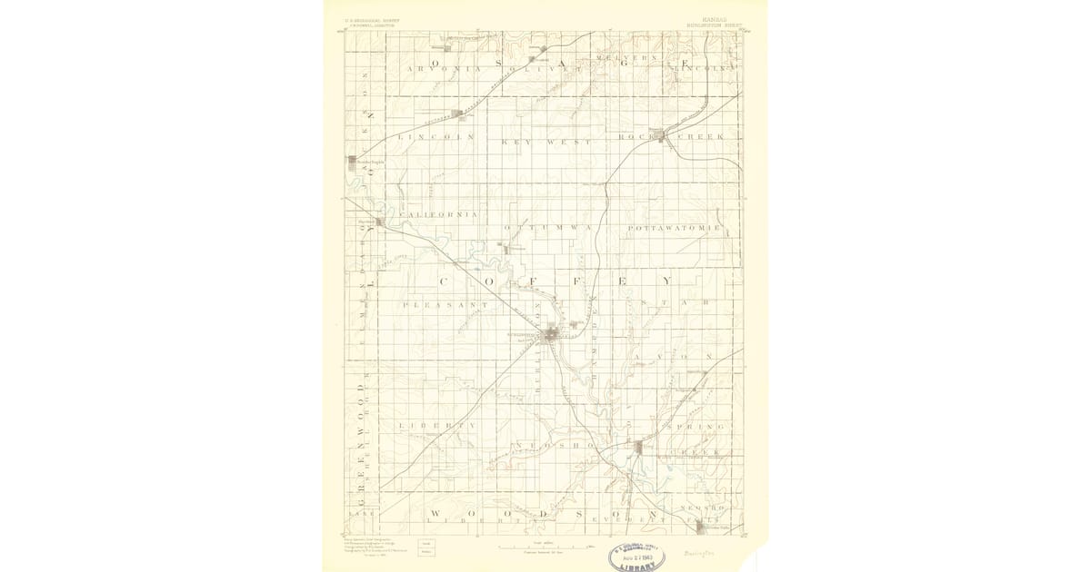 Old Maps of Woodson County, KS | Pastmaps