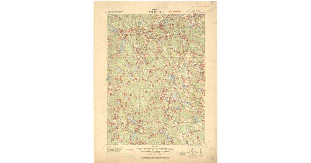 1910s Maps of North Smithfield, RI | Pastmaps