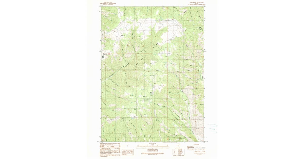 1990s Maps of Weber County, UT | Pastmaps
