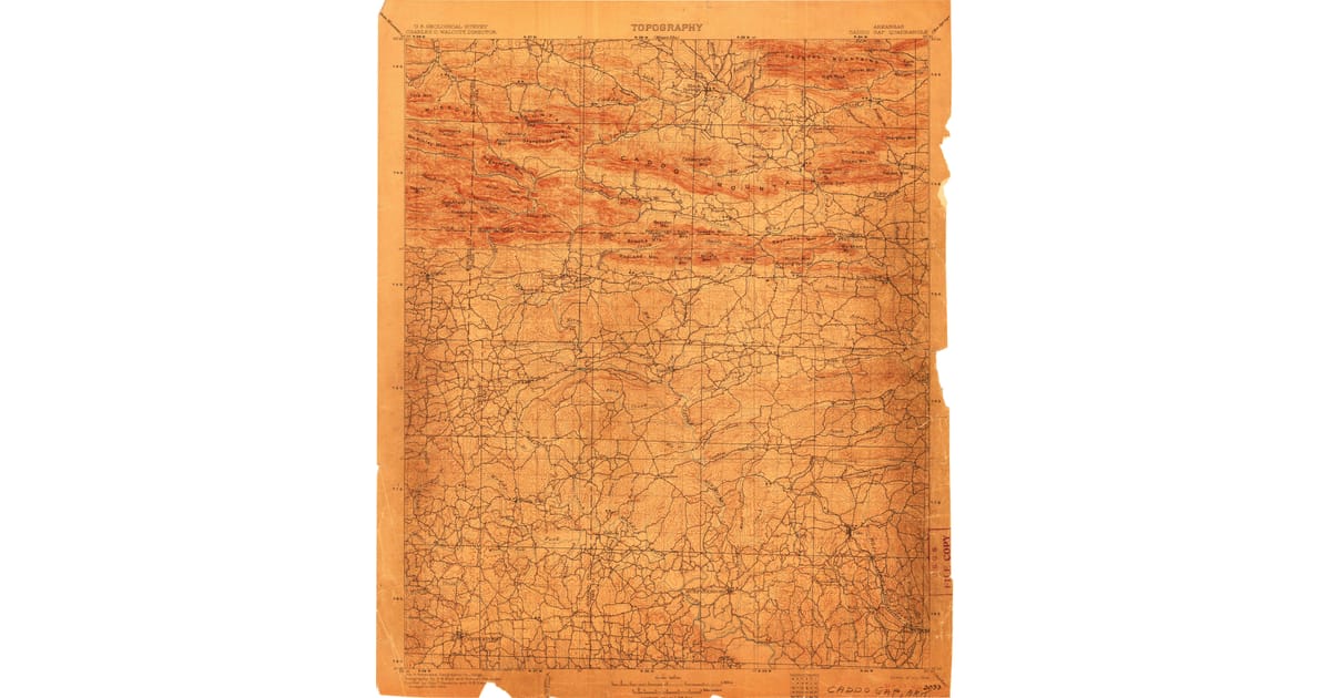 Old Maps of Albert, AR | Pastmaps