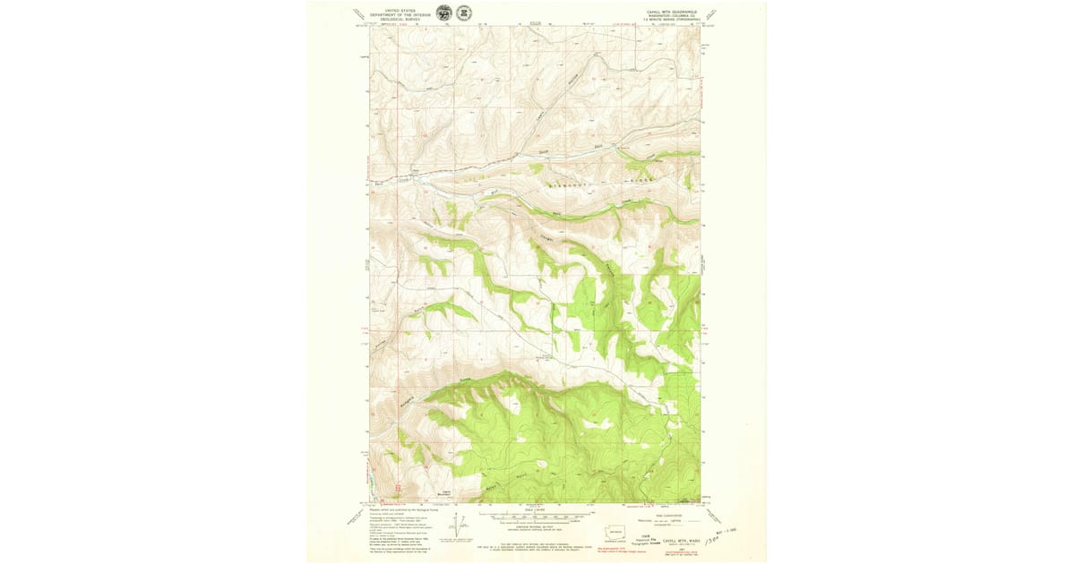 1970s Maps of Columbia County, WA | Pastmaps