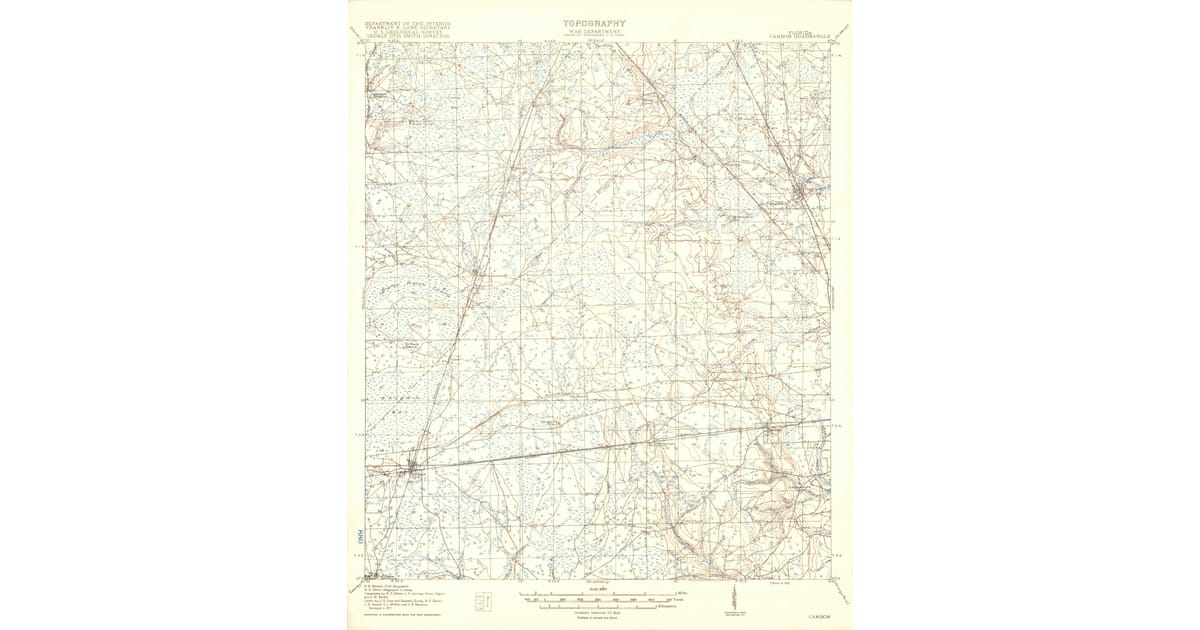 1918 Map of Cambon, Duval County, FL — High-Res | Pastmaps