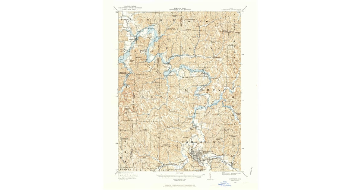 1900s (20th Century) Maps of Sunnymeade, OH | Pastmaps