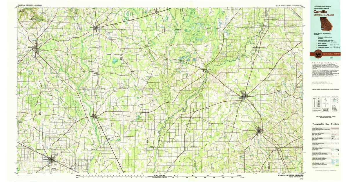 1980s Maps of Quality, GA | Pastmaps