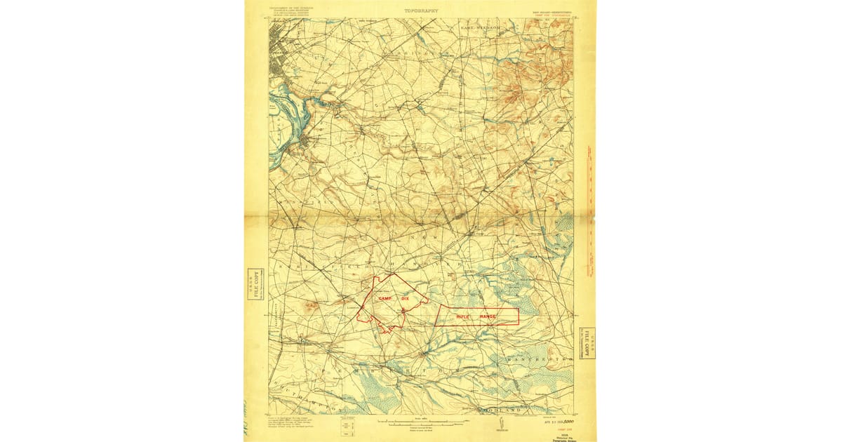 1910s Maps of Mercer County, NJ | Pastmaps