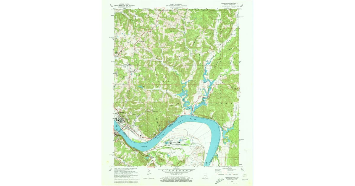 1970s Maps of Skillman, KY | Pastmaps