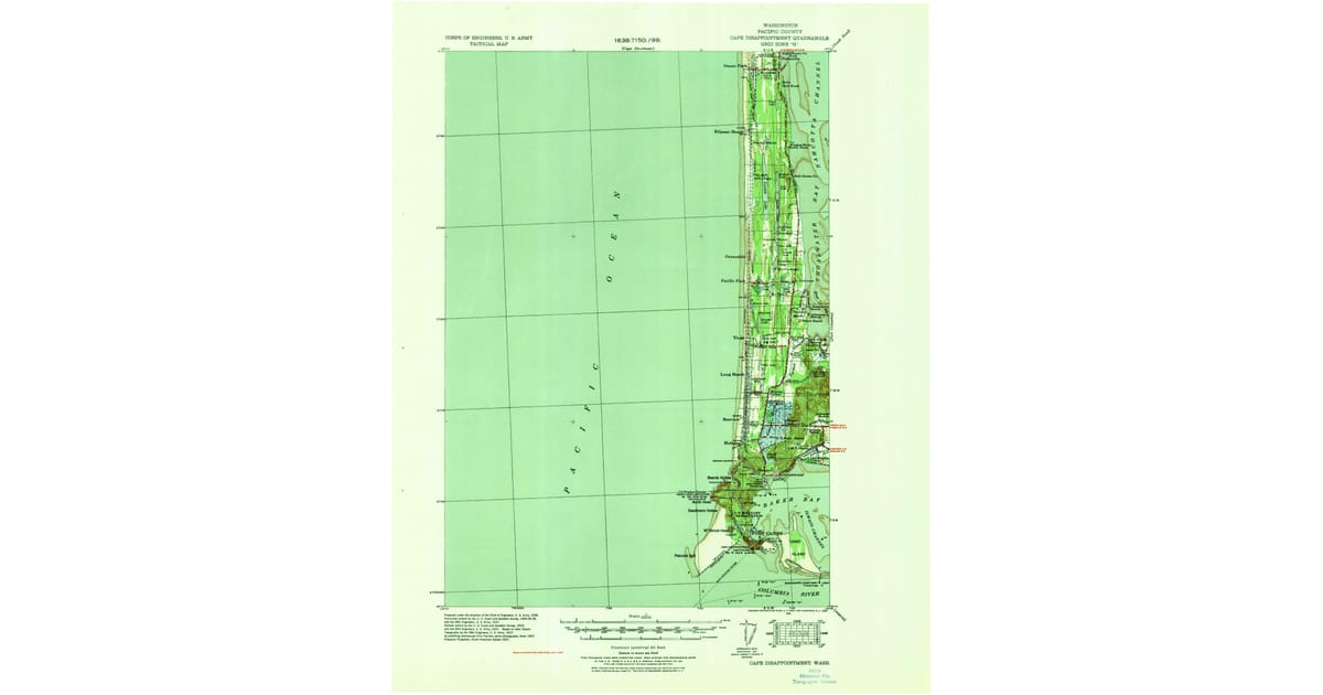 Old Maps of Klipsan Beach, WA | Pastmaps