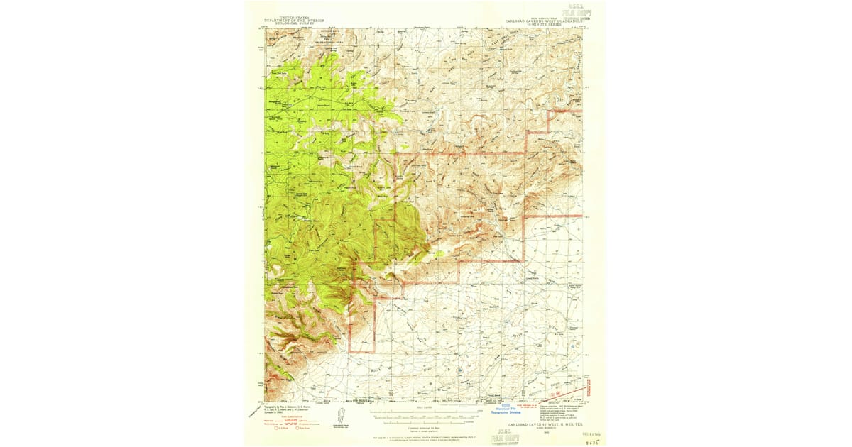 Old Maps of Queen, NM | Pastmaps