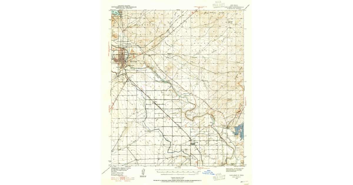 1900s (20th Century) Maps of Loving, NM | Pastmaps