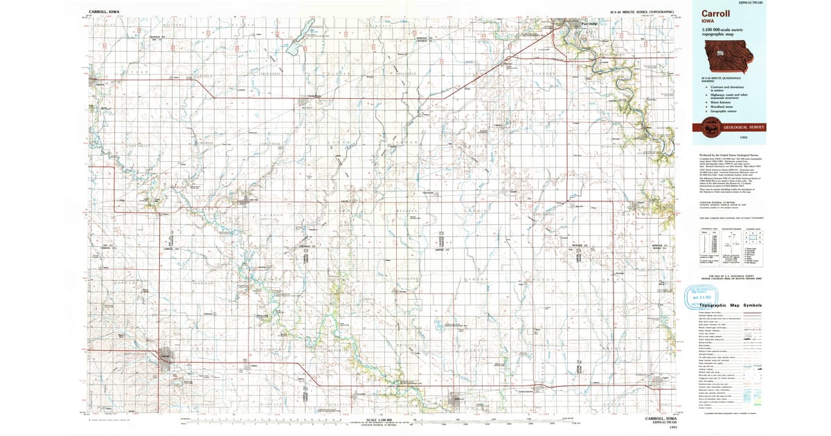 1990s Maps of Lytton, IA | Pastmaps