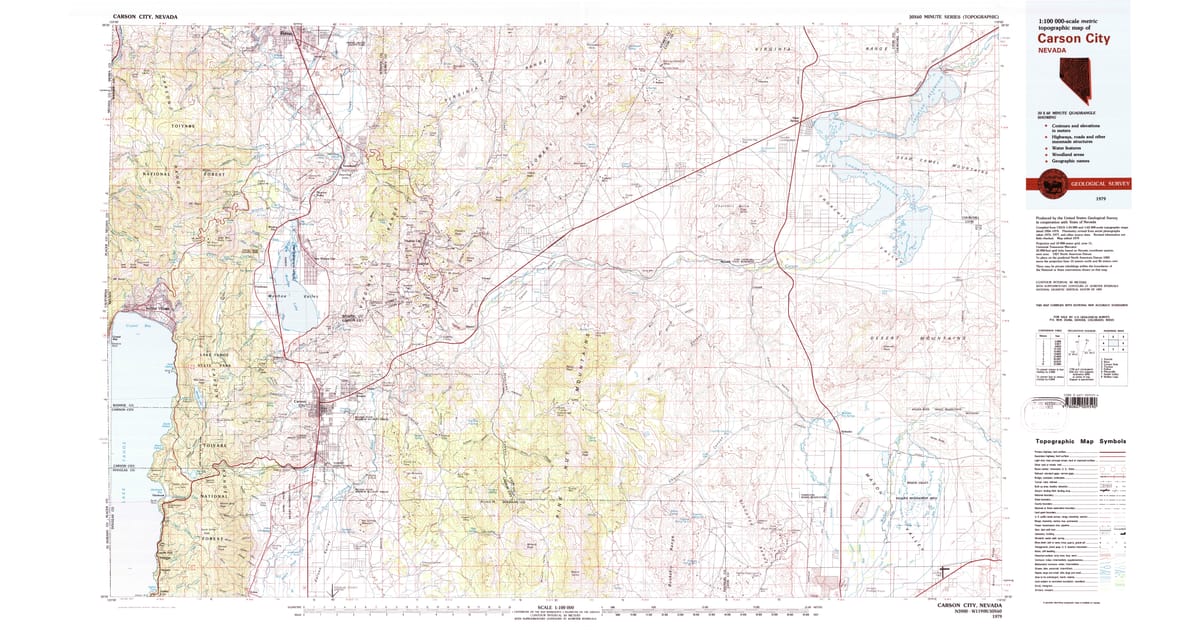 1970s Maps of Zephyr Cove, NV | Pastmaps