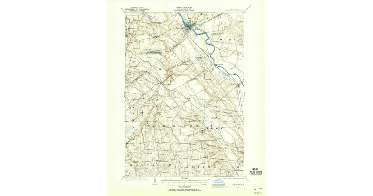 1900-1909 Maps of Lowville, NY | Pastmaps