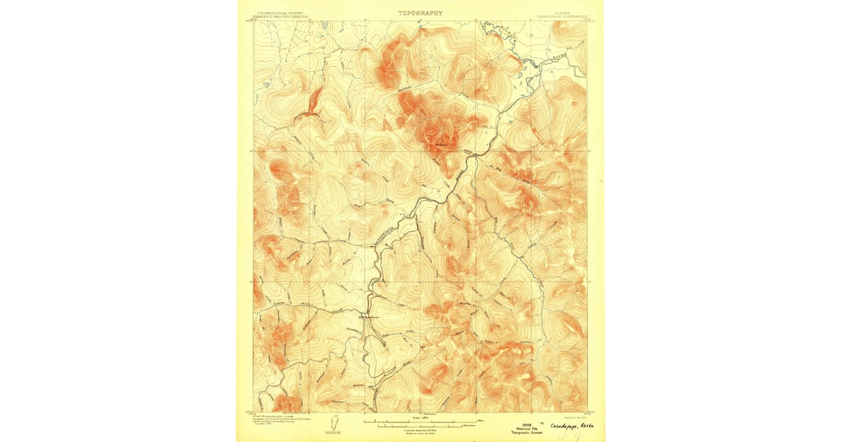 1900s (20th Century) Maps of Alaska | Pastmaps
