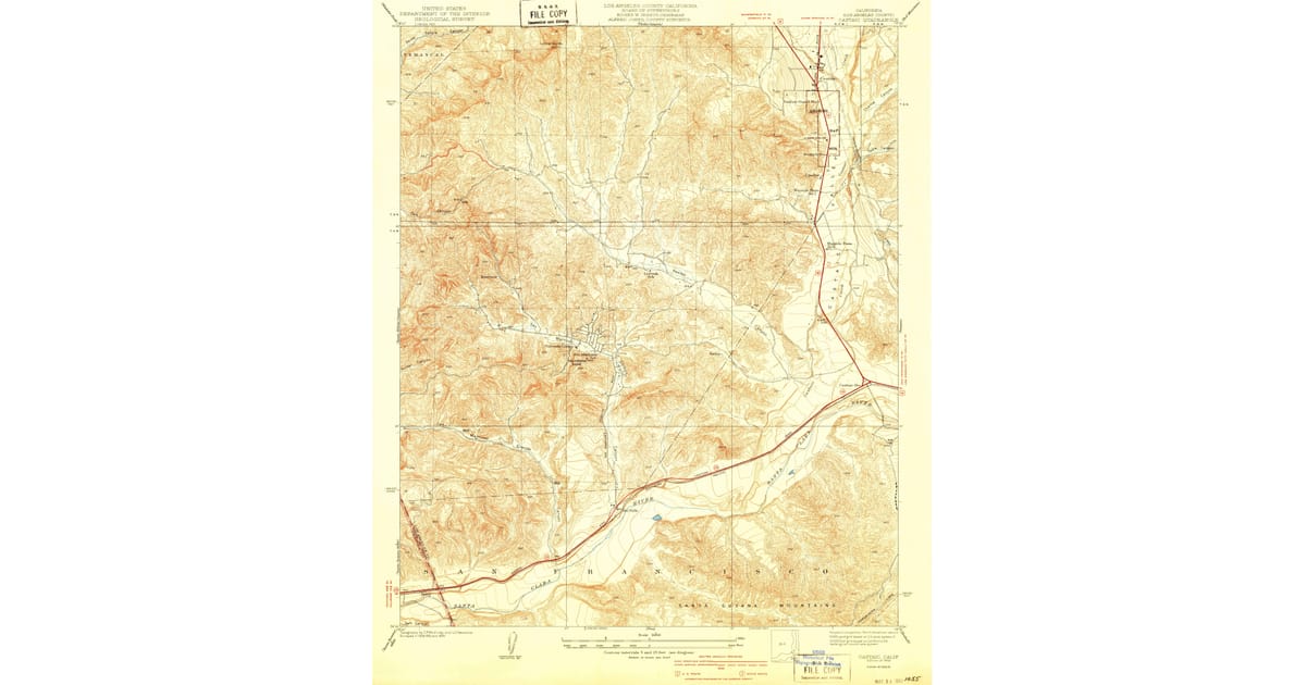 1940s Maps of Mission Village, Los Angeles County | Pastmaps