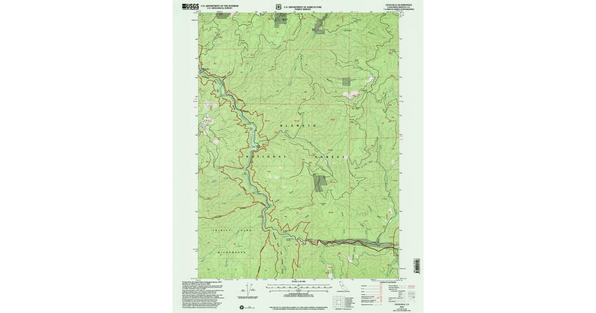 2000s (21st Century) Maps of Cecilville, CA | Pastmaps