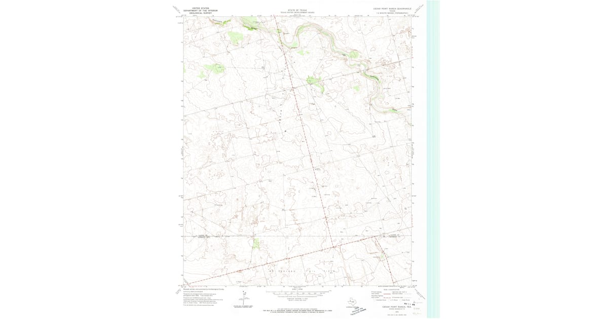 1970s Maps of Andrews County, TX | Pastmaps