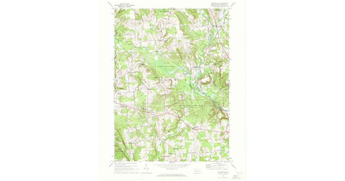 1960s Maps of Mystic Park, Troy Township | Pastmaps