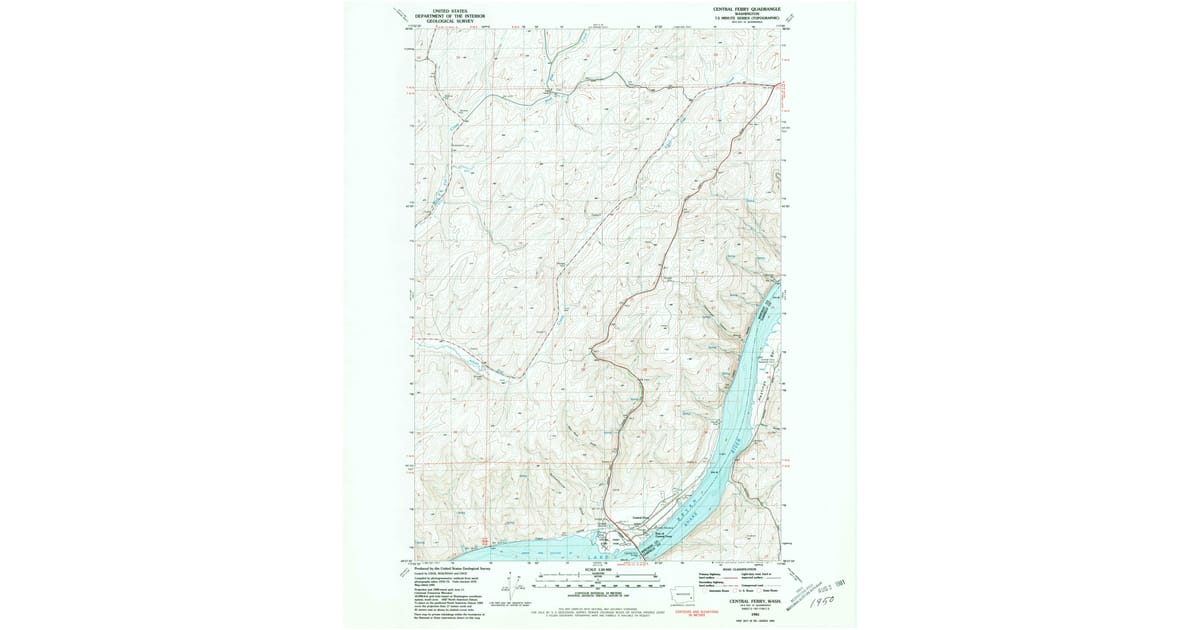 1980s Maps of Purrington, WA | Pastmaps