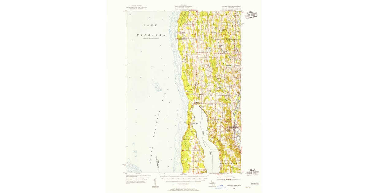 Old Maps of Grand Traverse County, MI | Pastmaps
