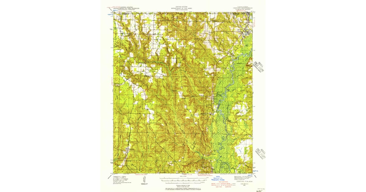 1900s (20th Century) Maps of Atmore, AL | Pastmaps