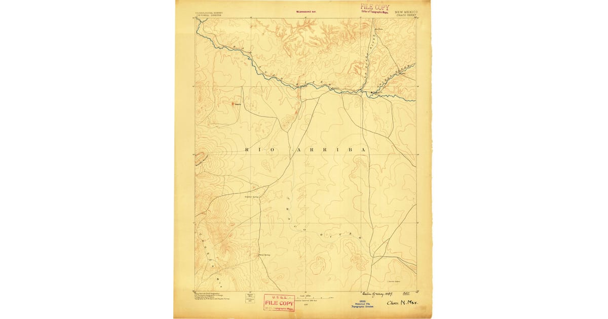 Old Maps of Farmington, NM for Genealogy | Pastmaps