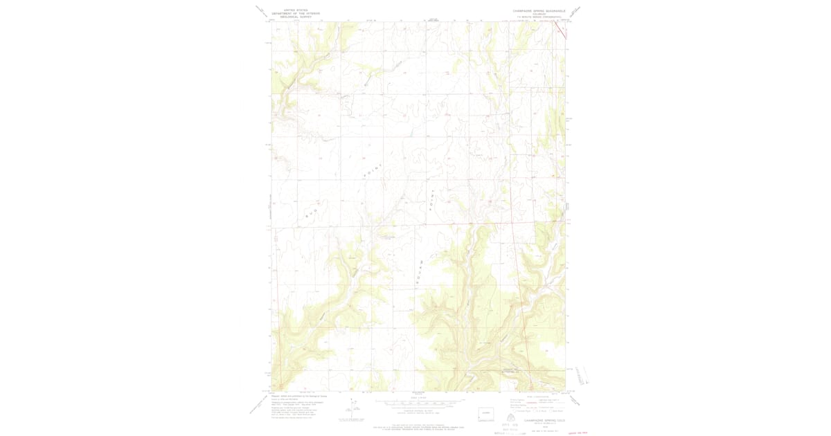1970s Maps of Dolores County, CO | Pastmaps