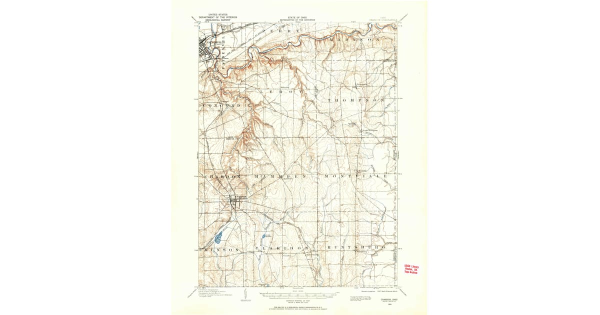 1900-1909 Maps of Geauga County, OH | Pastmaps