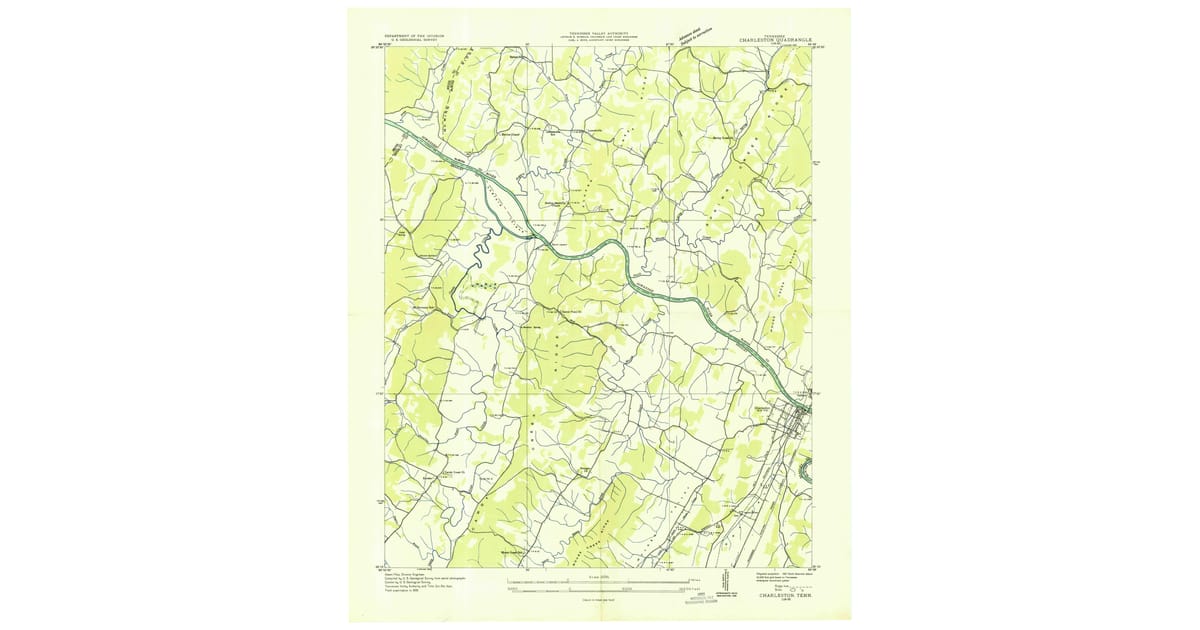 1930s Maps of Gibson Farm Subdivision, TN | Pastmaps