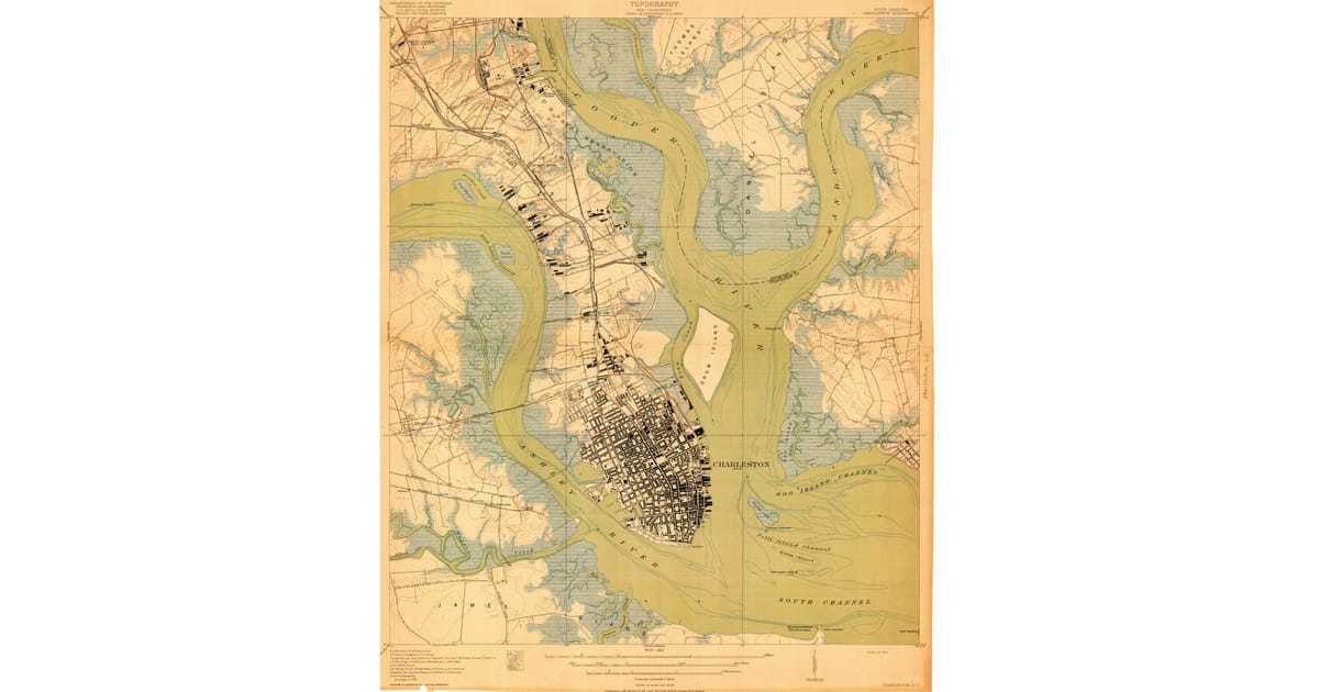 Old Maps of Harbor View, SC | Pastmaps