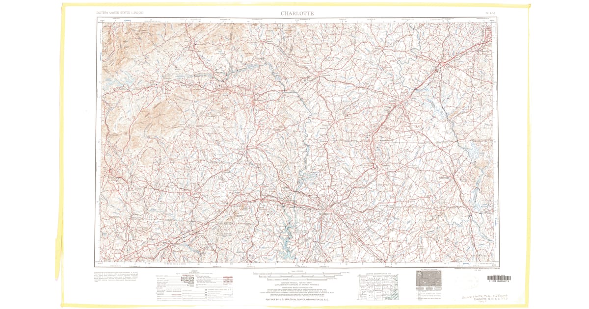 1960s Maps of Richmond County, NC | Pastmaps
