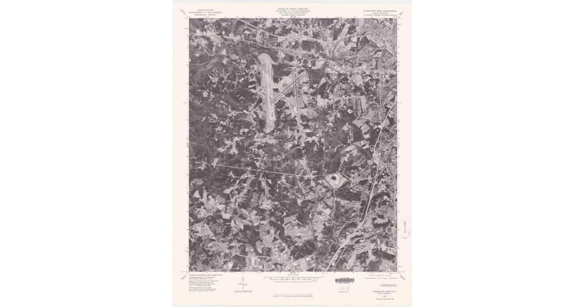 1970s Maps of Berryhill, NC | Pastmaps