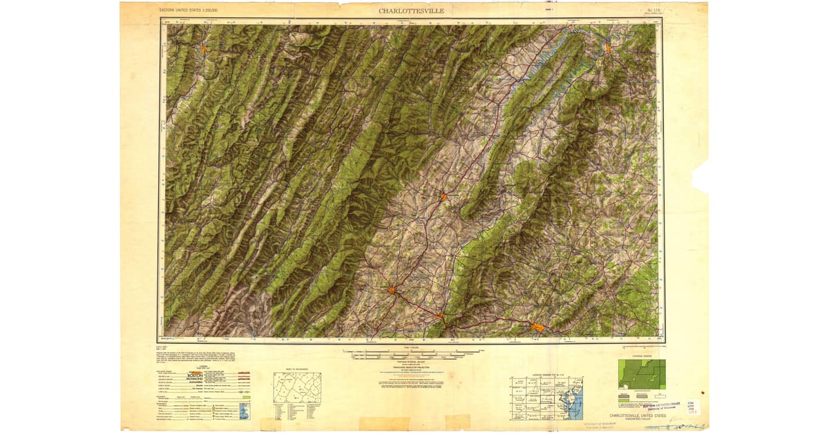 1940s Maps of Frank, WV | Pastmaps