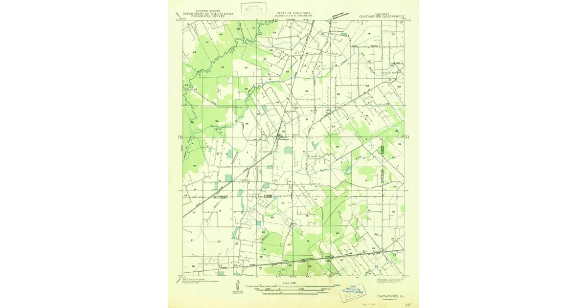 Old Maps of Swords, LA | Pastmaps