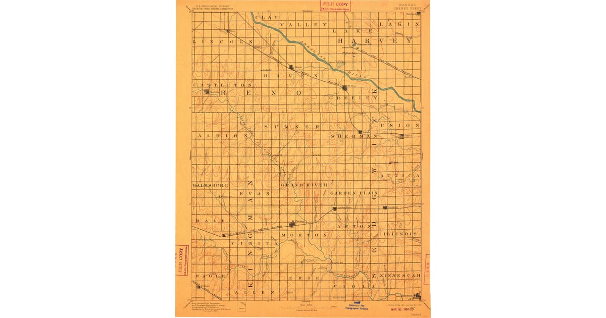 1900s (20th Century) Maps of Colwich, KS | Pastmaps