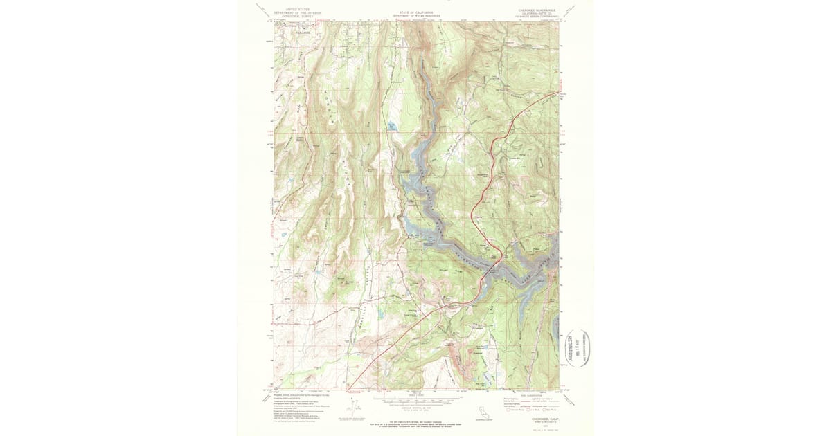 1970s Maps of Butte County, CA | Pastmaps