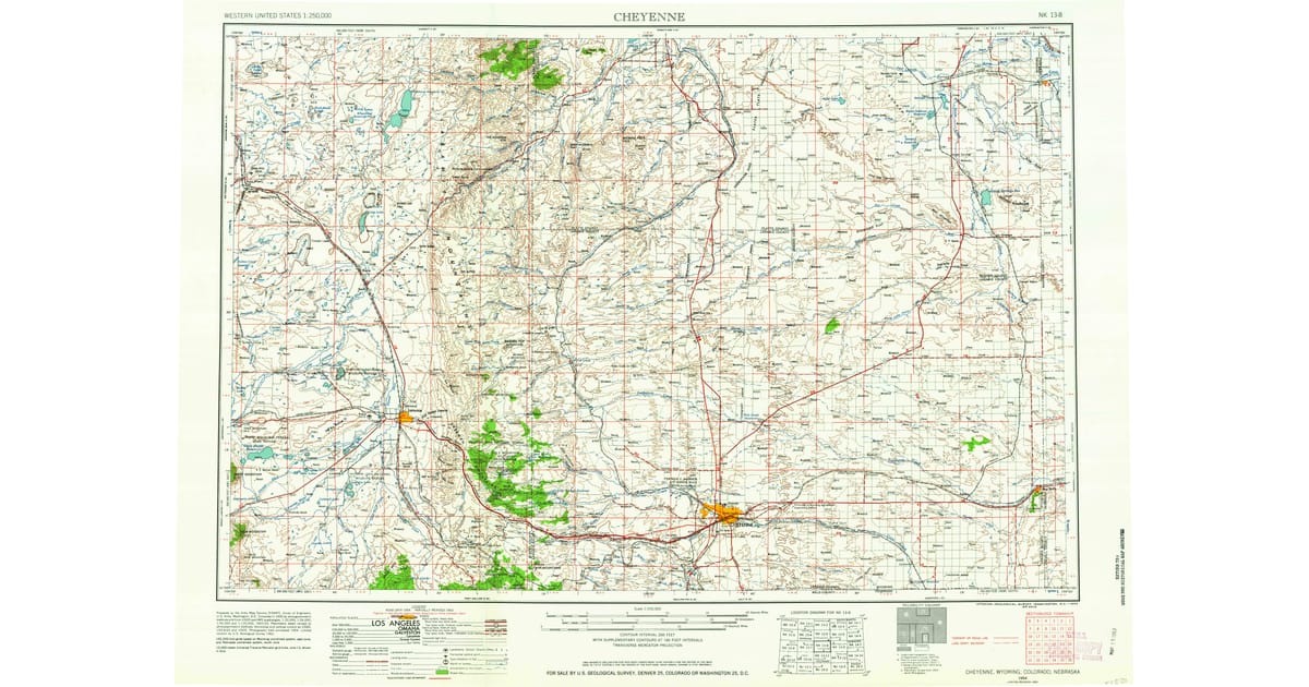 Old Maps of Albin, WY | Pastmaps