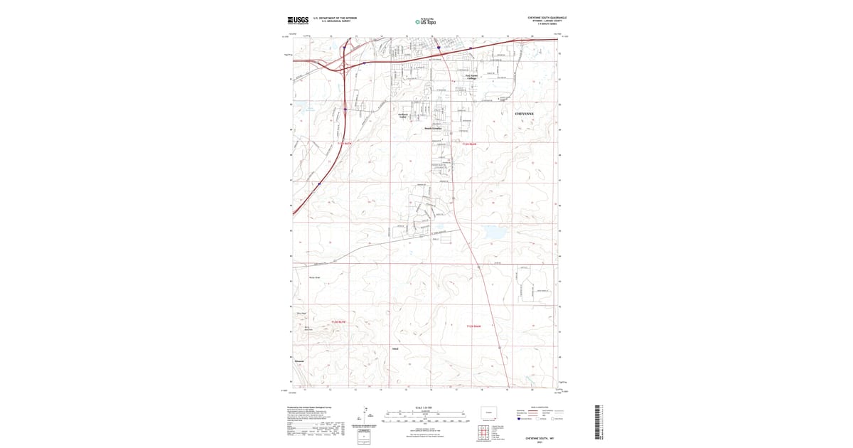 2000s (21st Century) Maps of Cheyenne, WY | Pastmaps