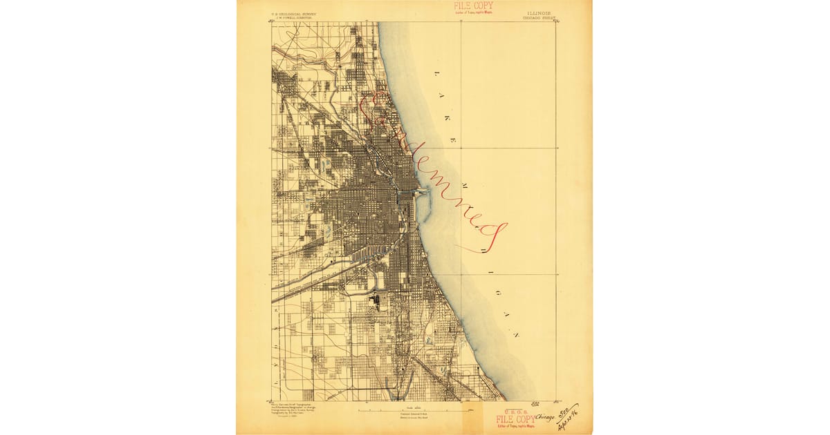 Old Maps of Chicago, IL | Pastmaps