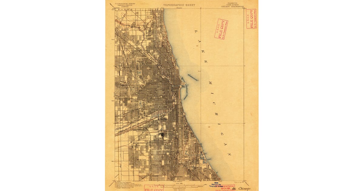 1900-1909 Maps of Cook County, IL | Pastmaps