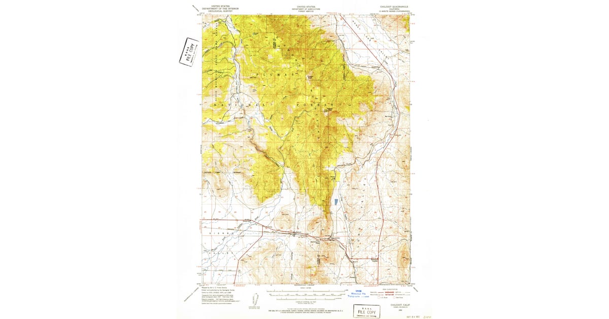 1950s Maps of Washoe County, NV | Pastmaps