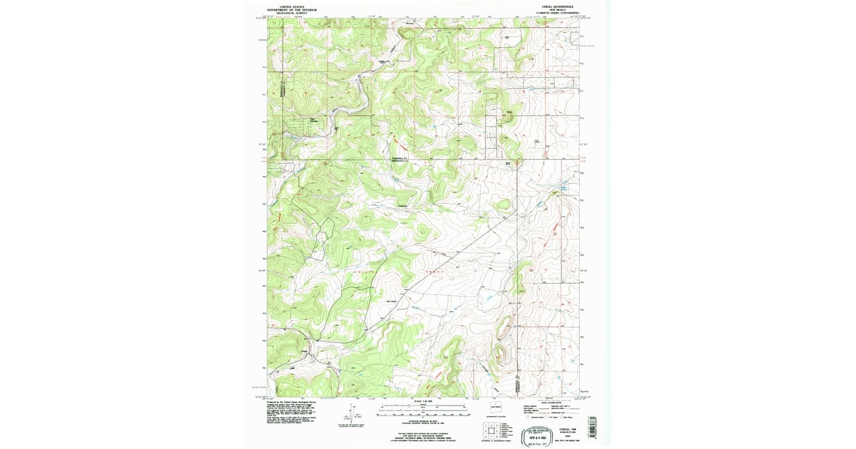 1990s Maps of Martinez, NM | Pastmaps