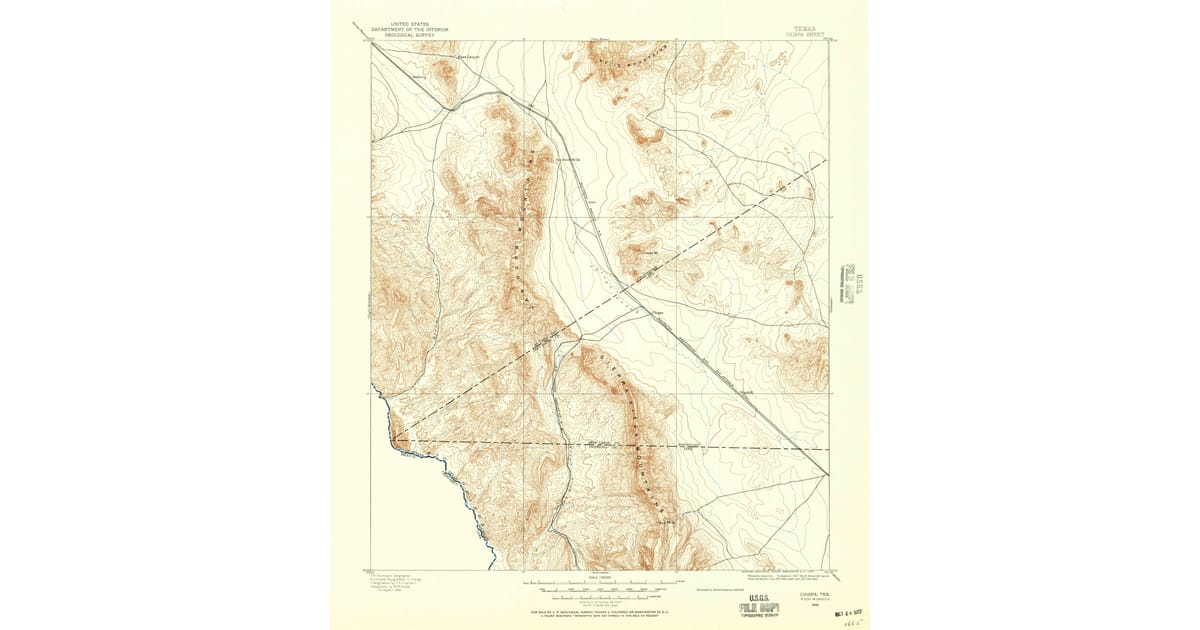 Old Maps of Presidio County, TX | Pastmaps