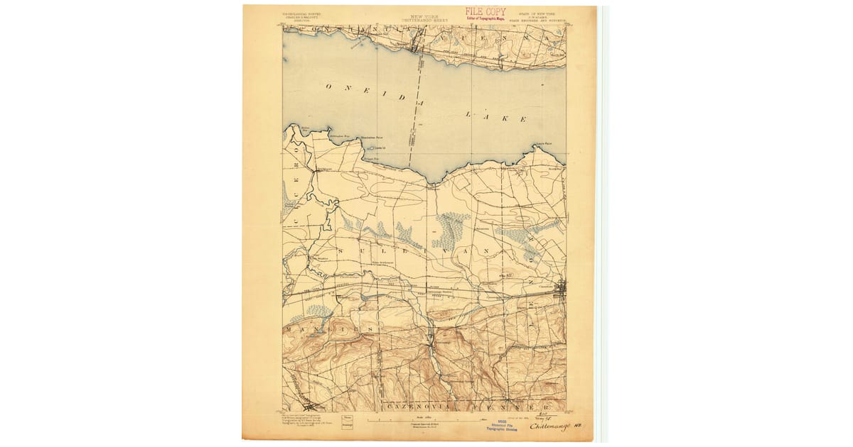 Old Maps of Onondaga County, NY for Genealogy | Pastmaps