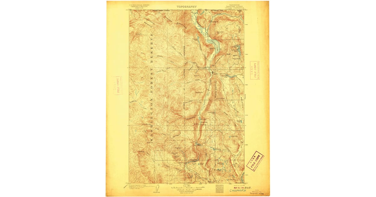 Old Maps of Conconully, WA | Pastmaps