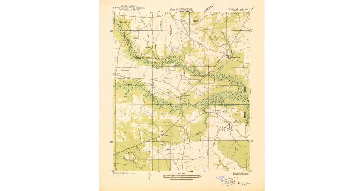 Old Maps of Vernon Parish, LA | Pastmaps